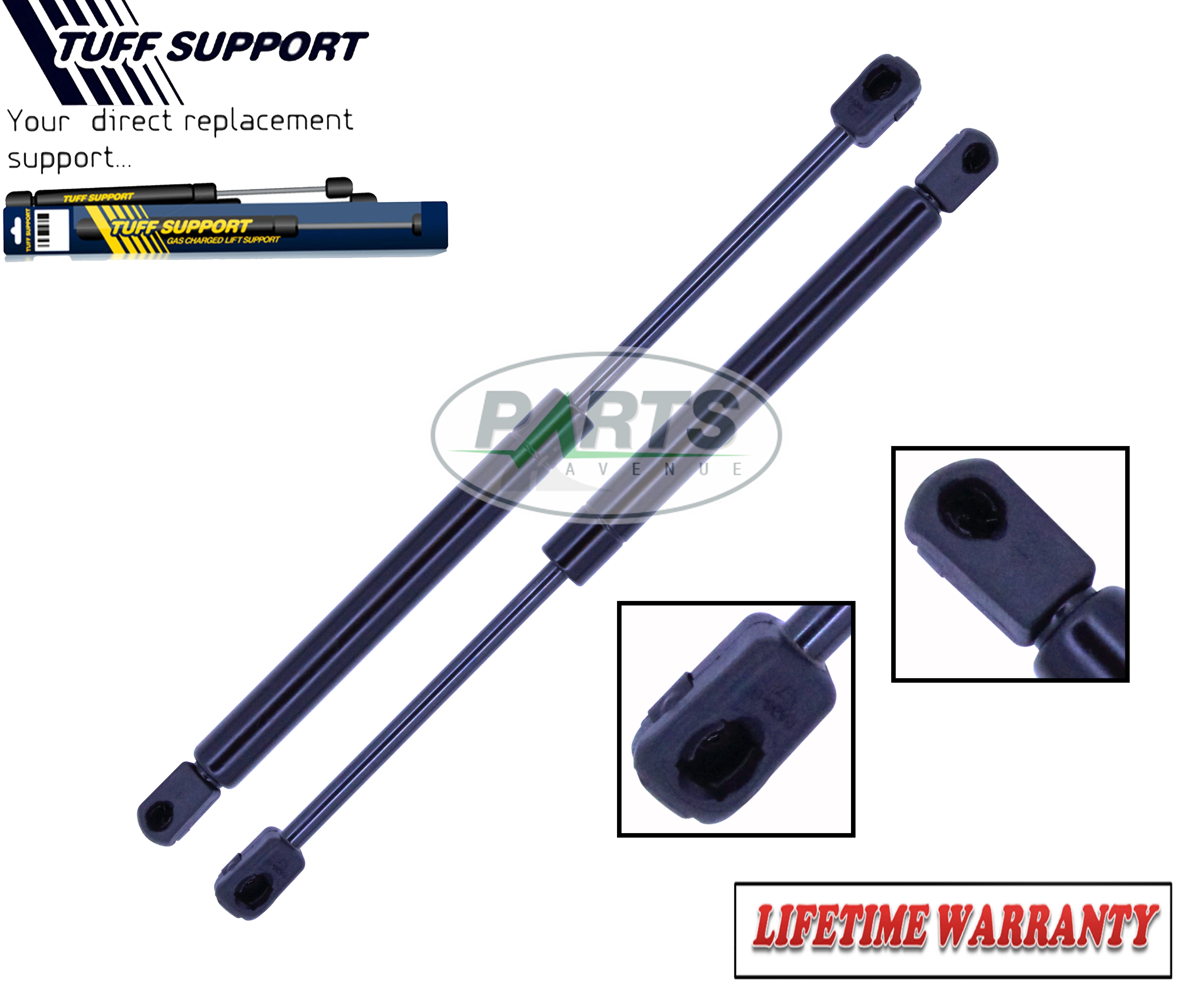 2 Pieces (SET) Tuff Support Trunk Lid Lift Supports 2006 To 2008 ...