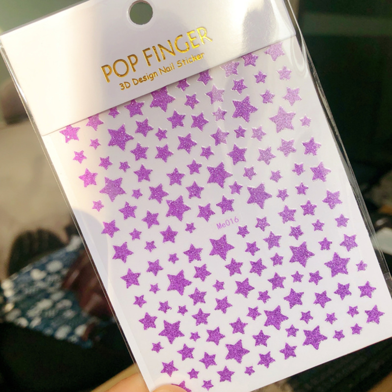 Mosey Exquisite Nail Sticker Easily Stick for Beauty Non-Fading ...