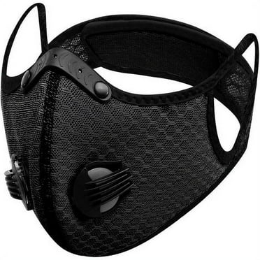 Performance Sports Face Mask - Reusable, Vent Dust Air Protection with ...