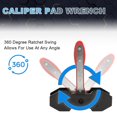 Car Brake Piston Caliper Spreader Brake Caliper Press Tool Separator ...