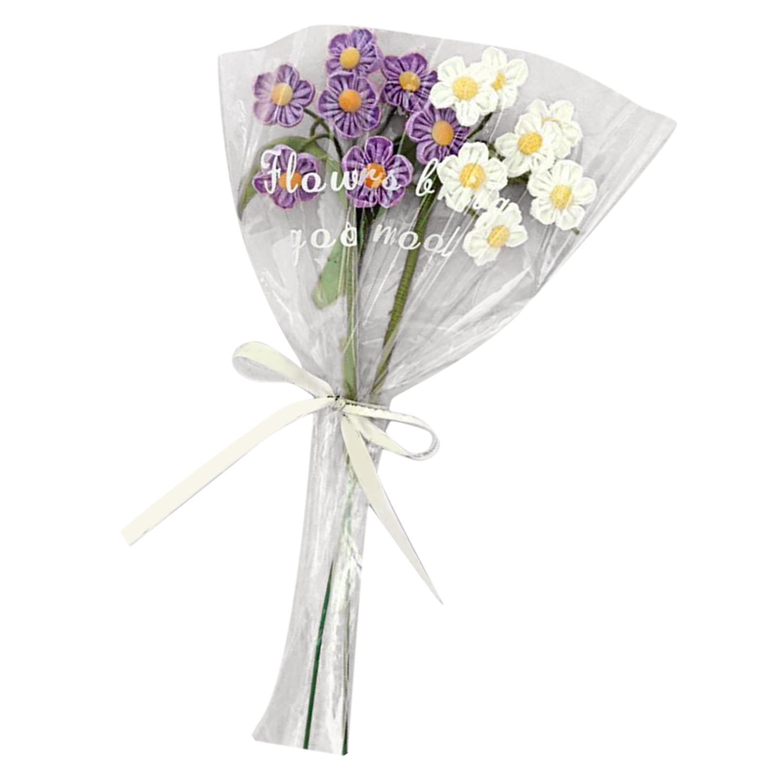 Flores artificiales Zulema Colección sin ensamblar Flor de tela Vivid Looking 40cm morado y ...