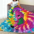 Barney Dinosaur Friends Blankets Lightweight Throw Blanket Soft Fleece ...