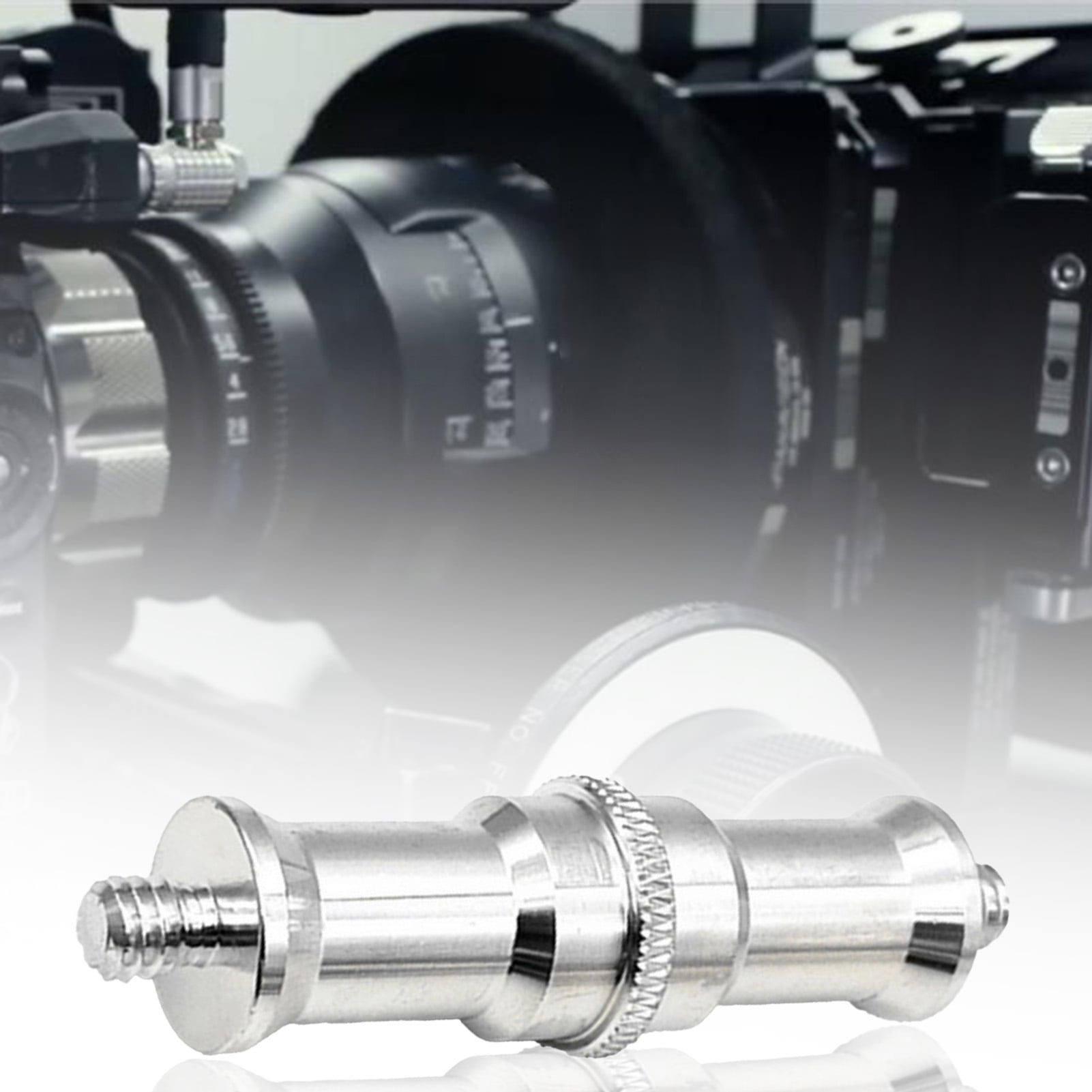 Screw Converter Glossy Anti-corrosion 3/8 to 1/4 1/4 to 1/4 Tripod Male ...