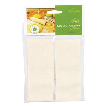 R&M International Pastry Cloth and Rolling Pin Cover 2 PC Set Non Stick ...
