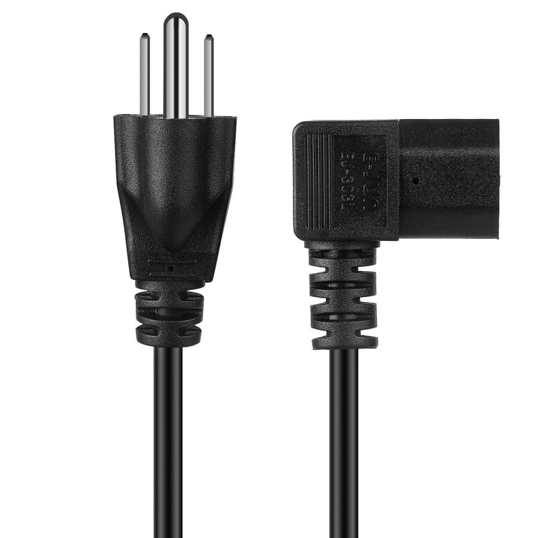 Universal Power Cord 15-Foot 3-Prong AC Power Cord - 18AWG, UL/CSA ...