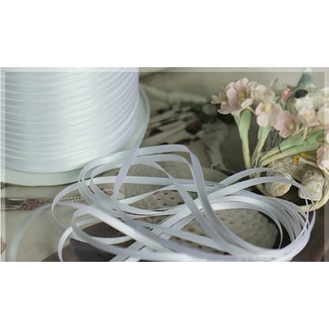 Efavormart 1/8" Satin Ribbon For Gift Package Wrapping, Hair Bow Clips ...