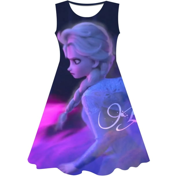Vestidos de Frozen para niñas de Disney, ropa de princesa para niños ...