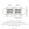 Koyal Wholesale 11oz Ceramic Funny Coffee Mug - Eeffoc Is Coffee ...