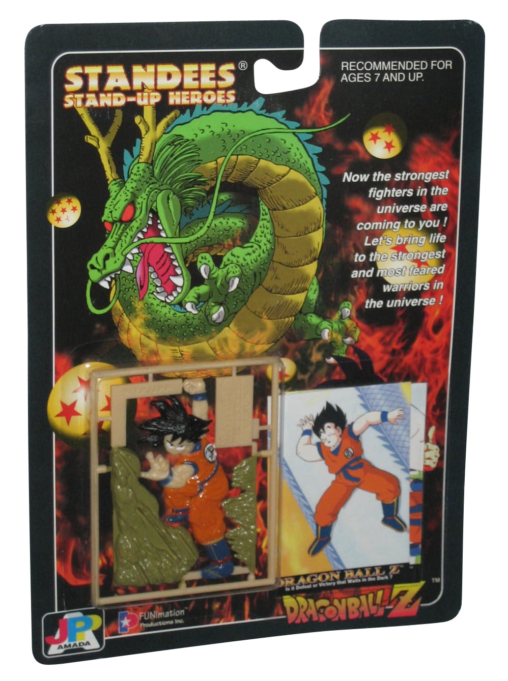 Dragon Ball Z JP Amada (1998) Goku Standees Stand-Up Heroes Figure ...