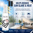 30ml Reflective Window Spray For Home & Car,One-Way Mirror Privacy ...