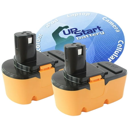 2-Pack Ryobi P700 Battery - Replacement Ryobi 18V Battery (1300mAh ...