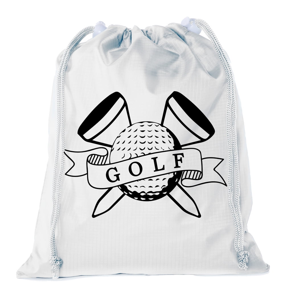Mato & Hash Mini Drawstring Golf Bags | Golf Favor Bags for Leagues and ...