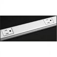Plugmold Multi Outlet Strip 12 Single 15 Amp Outlets Steel Ivory ...