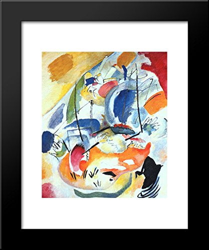 Improvisation 31 (Sea Battle) 20x24 Framed Art Print by Wassily ...