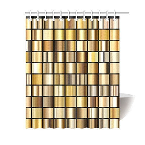 Click here for Rylablue Bronze Bathroom Waterproof Fabric Shower... prices