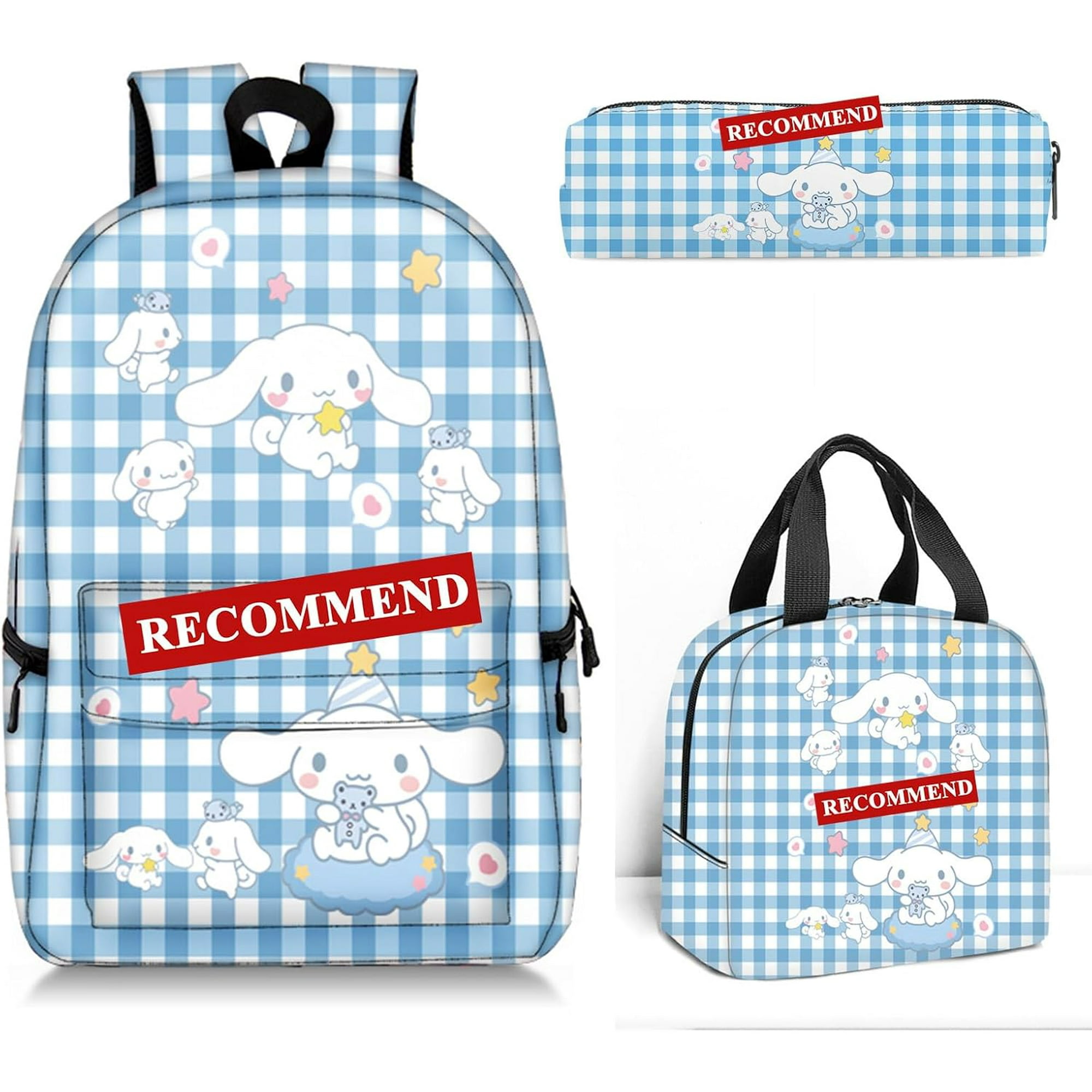 Click here for Cinnamoroll Backpack 3pcs Backpack Set School Bag... prices