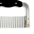 HIC Wavy Crinkle Cutting Tool, Steel Blade, Salad Chopping Knife ...