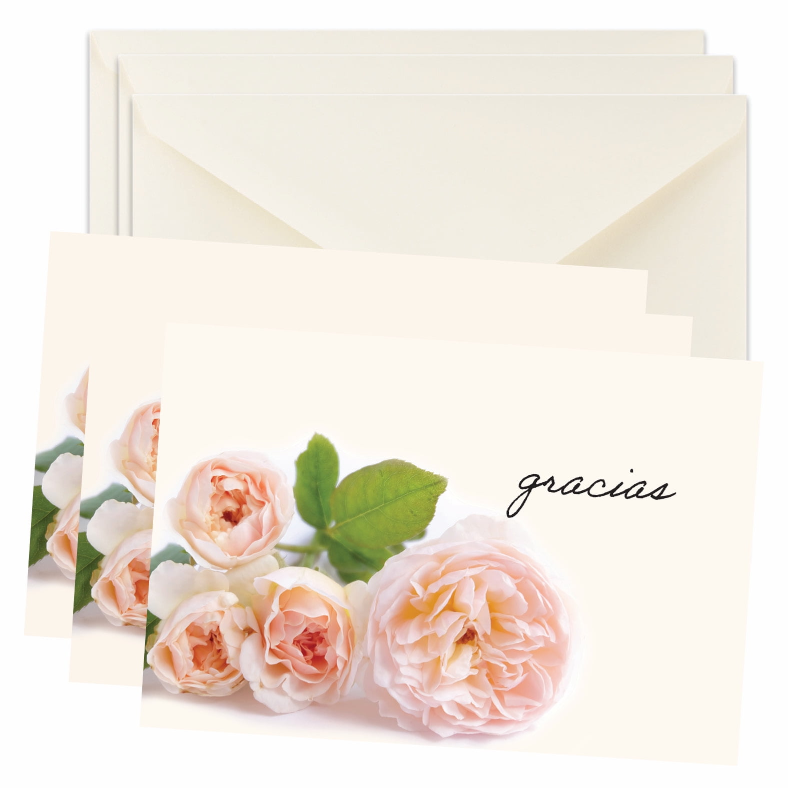 25 Floral Funeral Sympathy Bereavement Thank You Cards With Envelopes ...