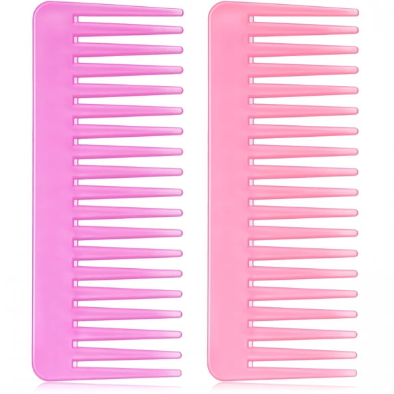 ACDANC Large No Handle Detangling Comb Wide Tooth Comb for Curly Hair ...