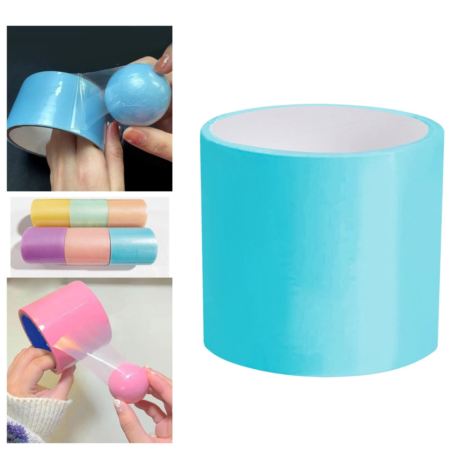 6cm Width Sticky Ball Tape Educational Toys Ball Rolling Tape Party ...
