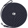 30ft Reflective Nylon Dog Leash with Swivel Hook - Durable Training ...
