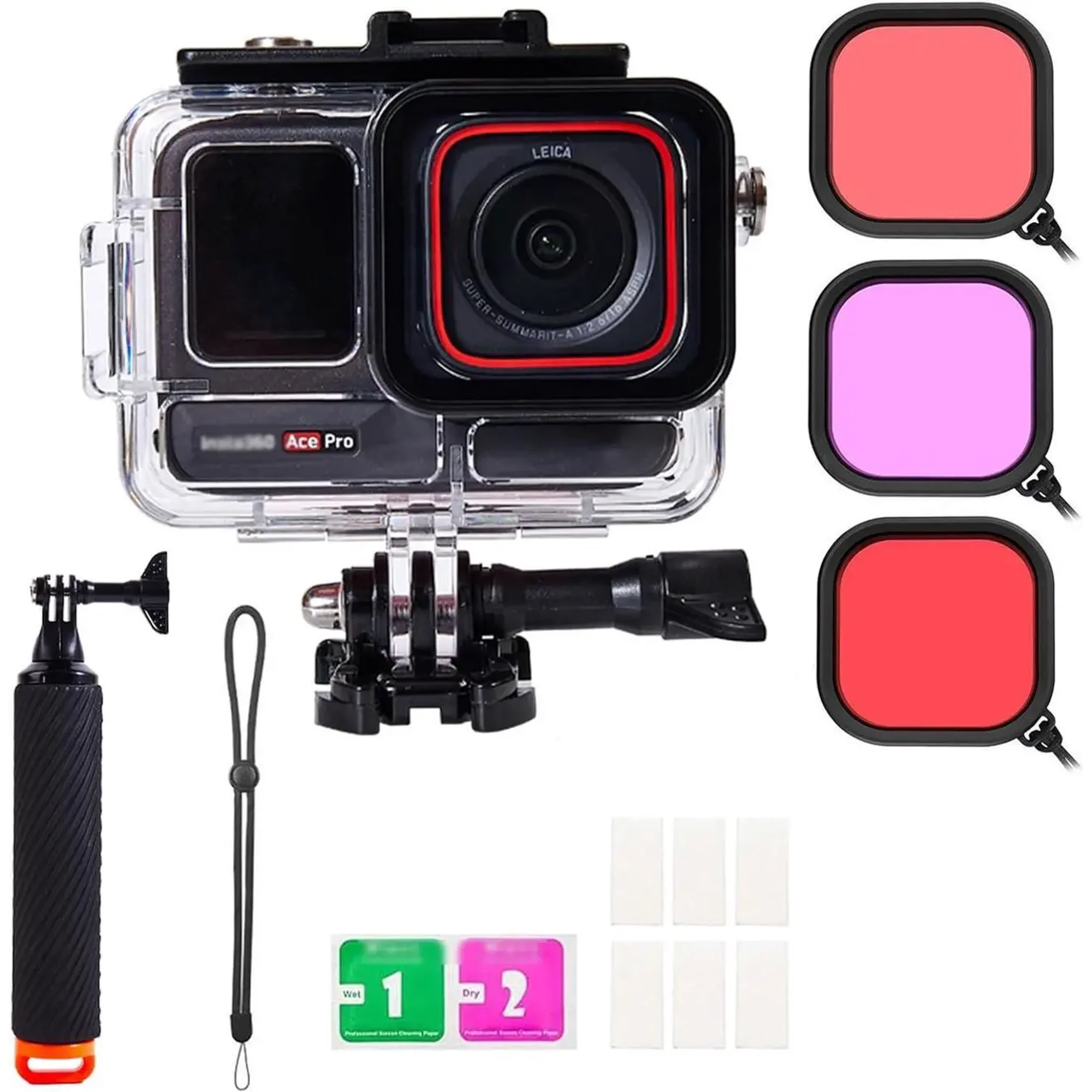 Click here for Werleo Waterproof Case For Insta 360 Ace Pro / Ace... prices