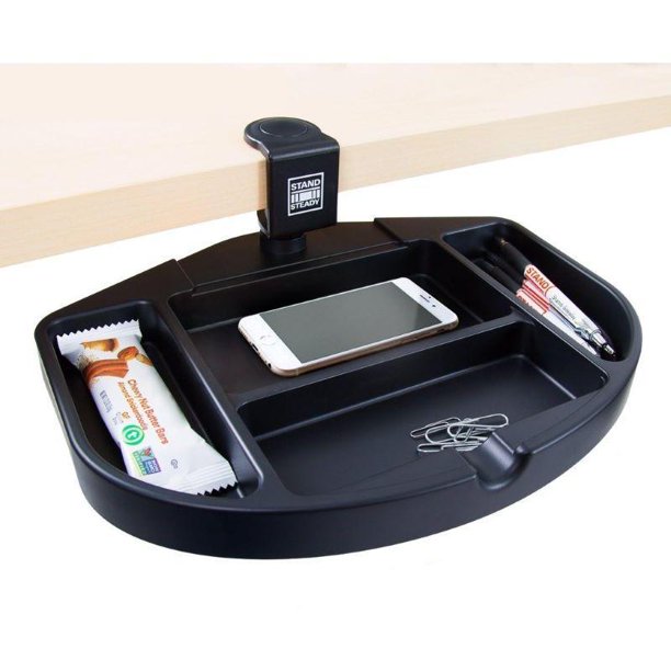 Stand Steady Original Desk Potato - Clamp-On Swivel Pencil Drawer and ...