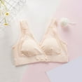Quealent Womens Sleeping Nursing Bra Maternity Bralette Breastfeeding