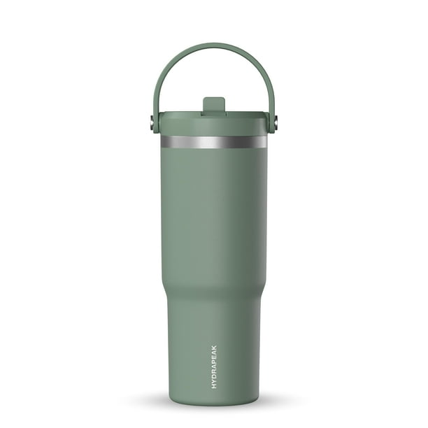 Vaso Hydrapeak Nomad de 1,2 L con asa y tapa para sorbos de acero inoxidable | Bodega Aurrera en ...