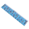 4-String Bass Guitar Fretboard Note Chart - Color Coded Scale Reference ...
