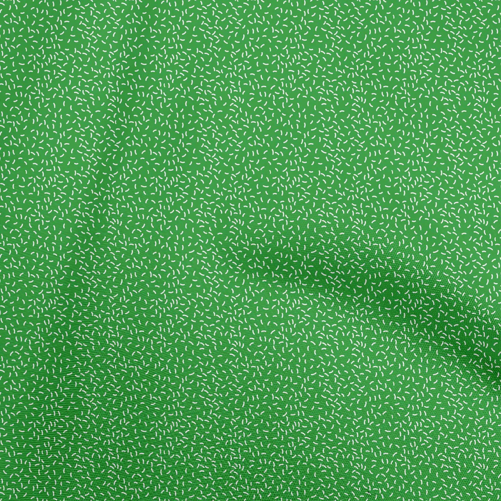 oneOone Polyester Spandex Green Fabric Abstract Diy Clothing Quilting ...