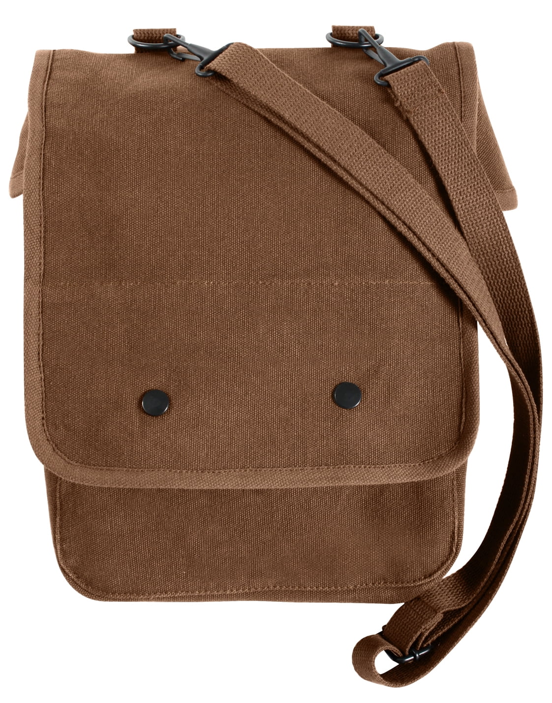 Rothco Canvas Map Case Shoulder Bag,Earth Brown - Walmart.com