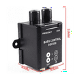 Auto Car Remote Amplifier Subwoofer Car Audio Equalizer Crossover Bass ...