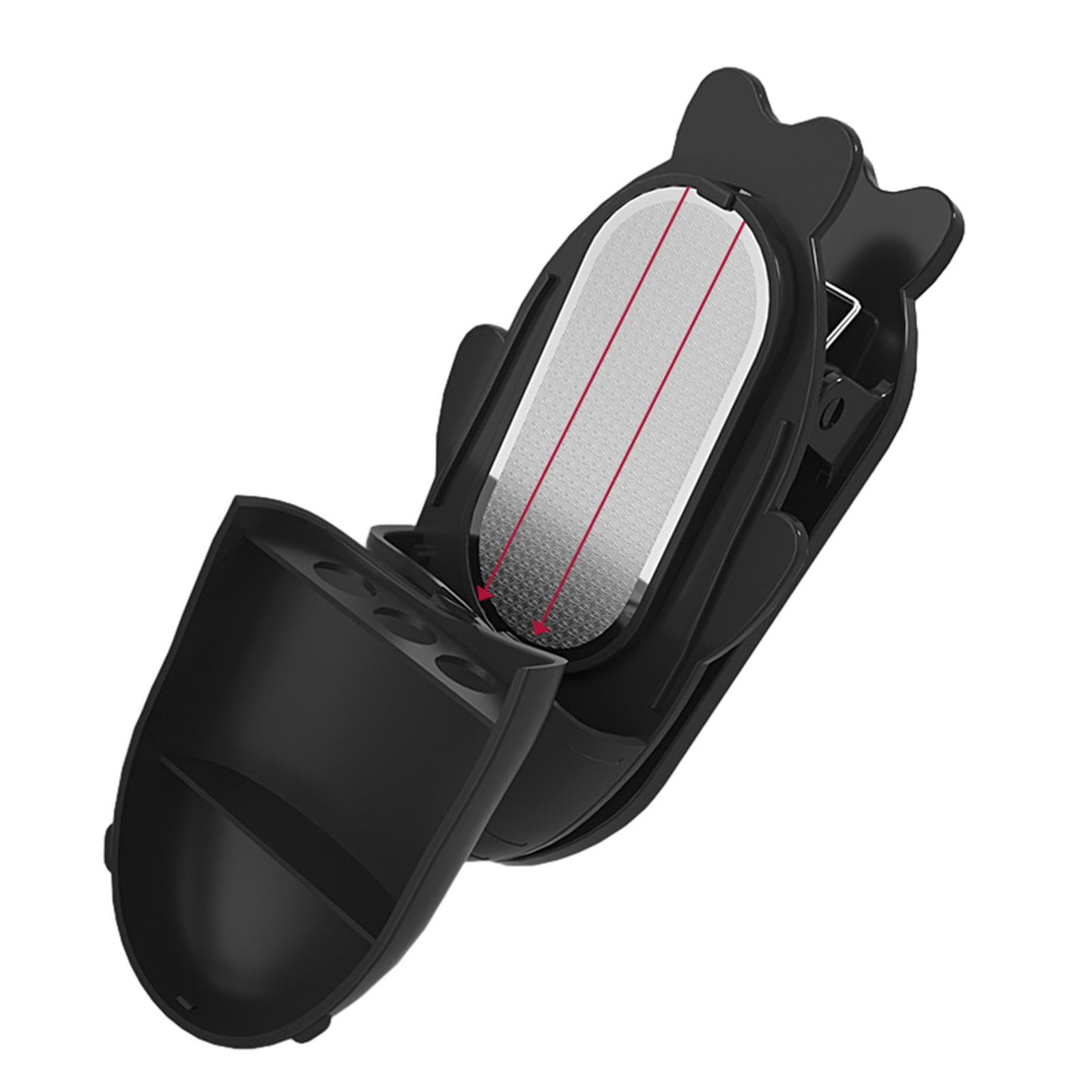 COFEST Charcoal Pencil Sharpener Clip On Artist Lead Sandpaper Pencil ...