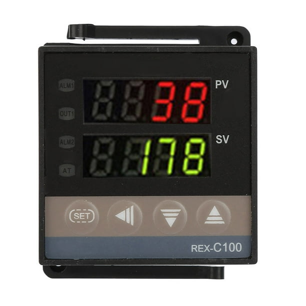 Temperature Controller 0 Degrees Celsius ~1300 Degrees Celsius Alarm REX-C100 Digital LED PID ...