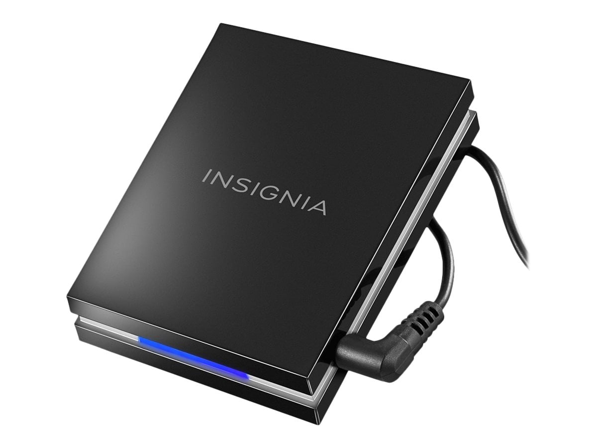 Insignia - Wireless charging mat - black - Walmart.com