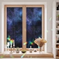 Abstract Starry Sky Star Window Privacy Film, Rainbow Film Decorative ...