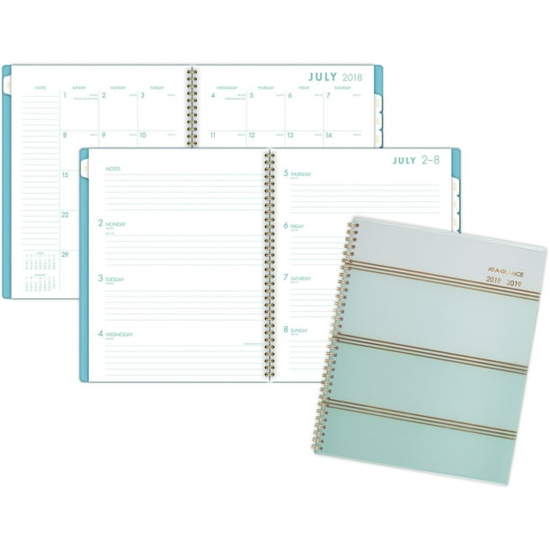 At-A-Glance, AAG1026905A, Ombre Academic Weekly/Monthly Planner, 1 Each ...