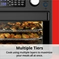 Aria Wave Mini 17QT Air Fryer & Toaster Oven - Kitchen Countertop ...