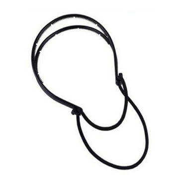 Pnellth Lady Hair Hoop Band Headband Elastic Rubber String Easy Hair ...