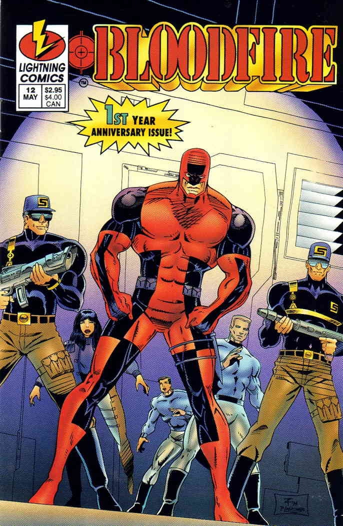 Bloodfire #12 VF ; Lightning Comic Book - Walmart.com