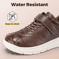 FitVille Men's Wide Slip-Resistant Diabetic Shoes for Men Arch Support ...