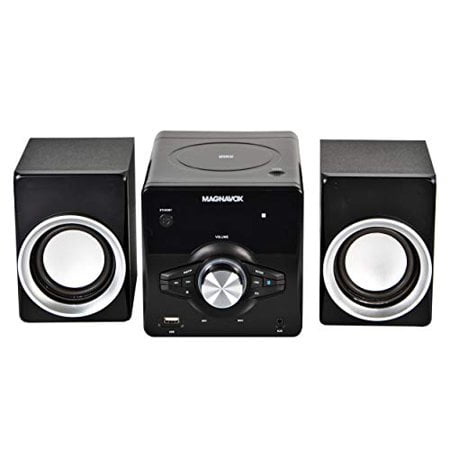 MAGNAVOX MM442 3-Piece Top Loading CD Shelf System with Digital PLL FM ...