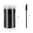 100 Pcs Silicone Mascara Wands, Disposable Eyebrow Spoolies Brush for ...