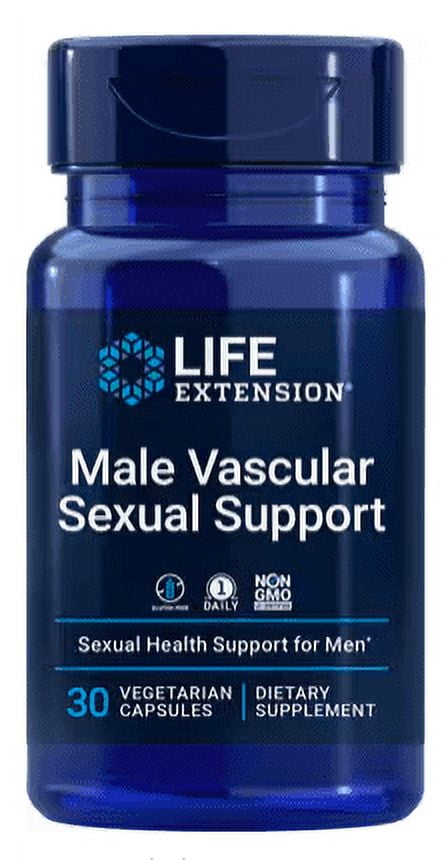 Life Extension Male Vascular Sexual Support, 30 Caps Sabor Sin Sabor ...