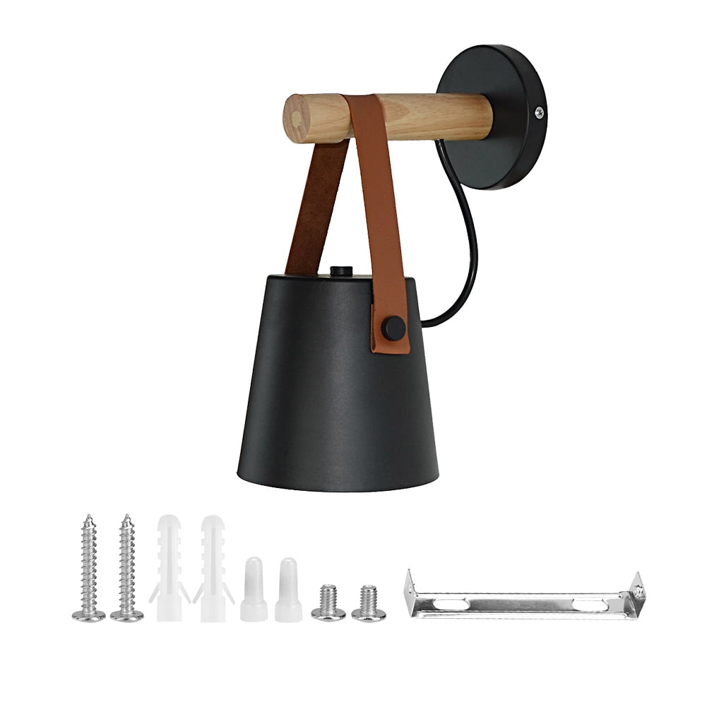 Click here for Oubit Wood Indoor Wall Light Sconce Lamp E27 Base... prices