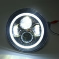 Bricologht 7 Inch Round LED Headlights Halo Angel Eyes DRL for Chevy ...