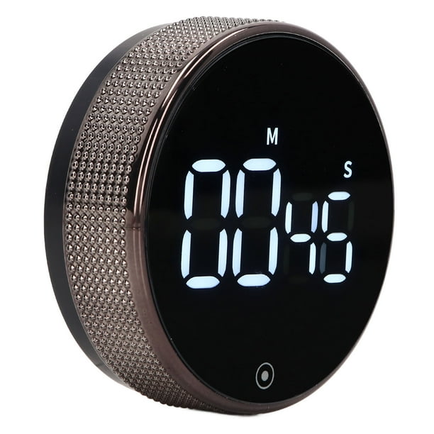 Digital Kitchen Timer, Rotating Silent Countdown Countup Timer Suction ...