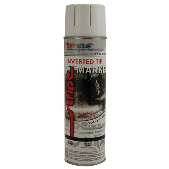 Seymour 20 oz Solvent Based Inverted Tip Marking Paint, Clear - Walmart.com