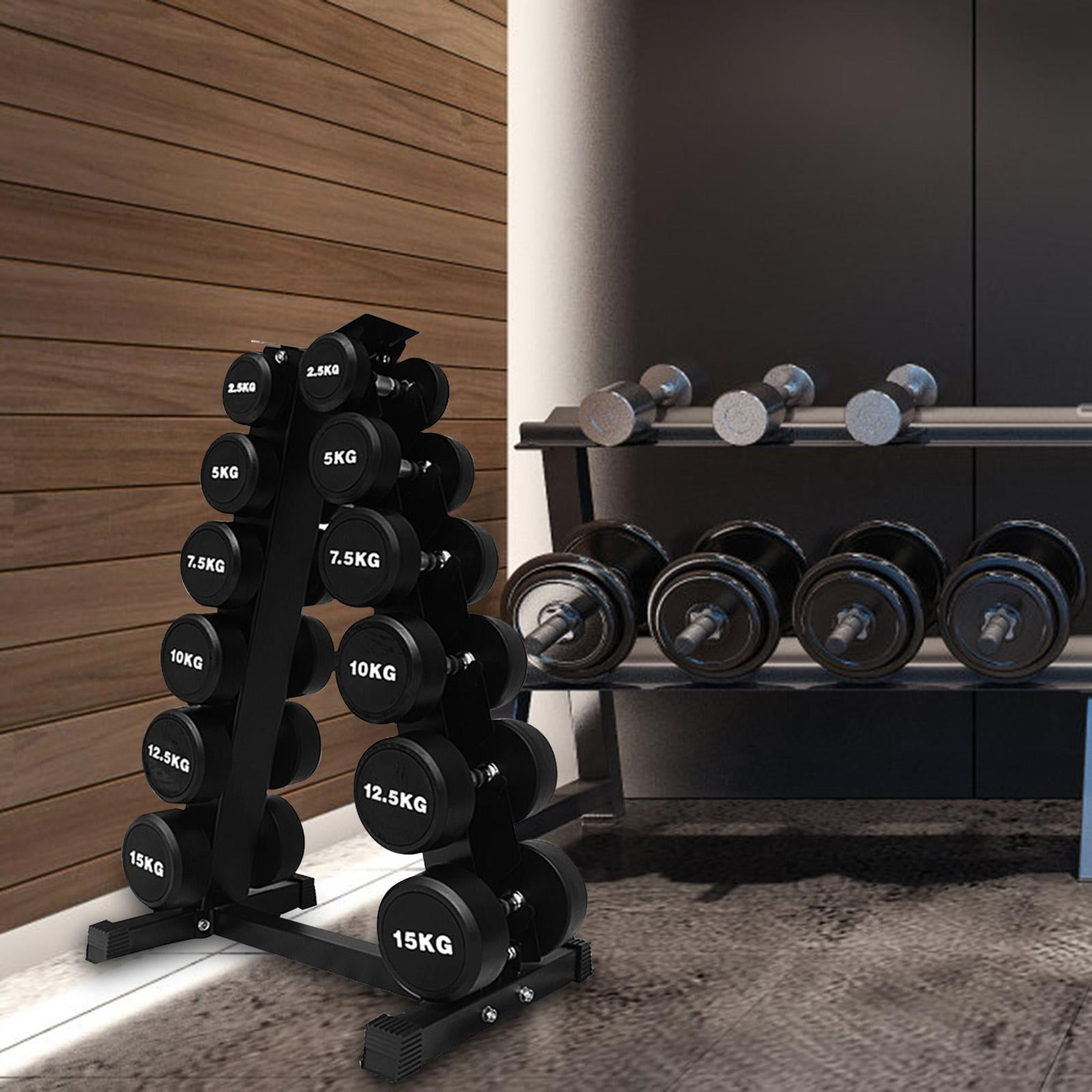 Click here for Colaxi A Frame Dumbbell Rack Fitness Heavy Duty Pl... prices